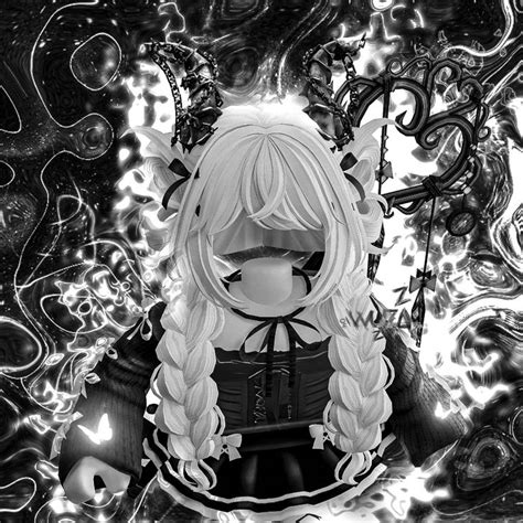 Black Roblox Gfx Profile Picture Avatar