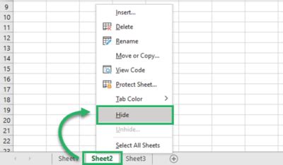 How To Unhide Sheets In Excel Step By Step Unhide Tabs