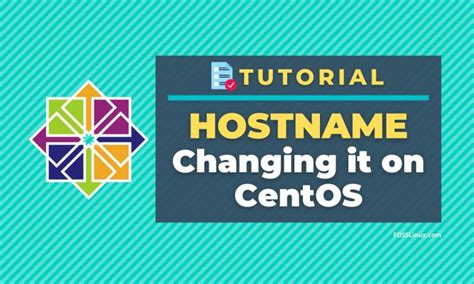 How To Change The Hostname On CentOS