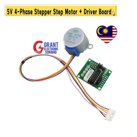 V Phase Stepper Step Motor Driver Board ULN With Drive Test Module Machinery Board For