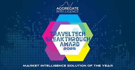 Aggregate Intelligence Wins 2025 Traveltech Breakthrough Award For