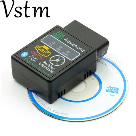 Buy Mini Elm327 V2 1 Bluetooth Hh Obd Advanced Obdii Obd2 Elm 327 Auto Car