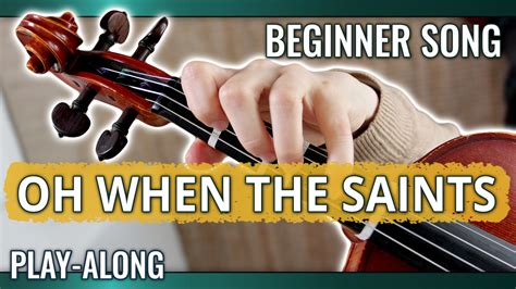 How To Play Oh When The Saints Easy Beginner Violin Song
