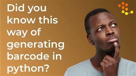 How To Generate Barcode Using Python New Way Youtube