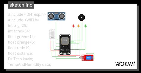 Weather Alert With Relay Wokwi Esp32 Stm32 Arduino Simulator