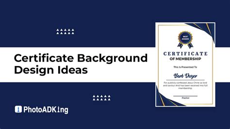 20 Certificate Background Design Ideas