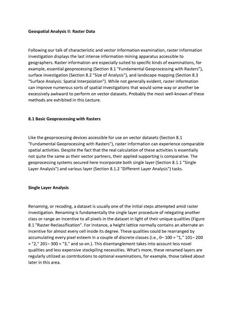 Geospatial Analysis Ii Raster Data Warning Tt Undefined Function