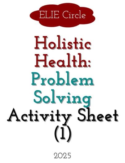 Holistic Health Problem Solving Christian Version 1 By Elie Circle