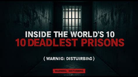 Inside The Worlds 10 Deadliest Prisons Warning Disturbing Youtube
