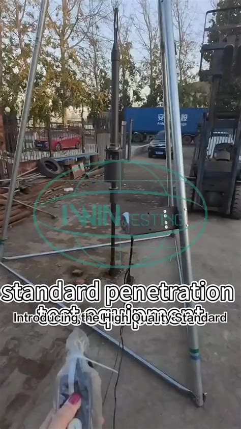 High Quality Standard Penetration Test Geotechnical Engineering Buy Standard Penetration Test