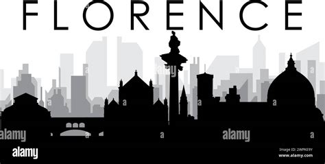 Panorama City Florence Stock Vector Images Alamy