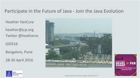 Join The Java Evolution Gids Bangalore And Pune Ppt