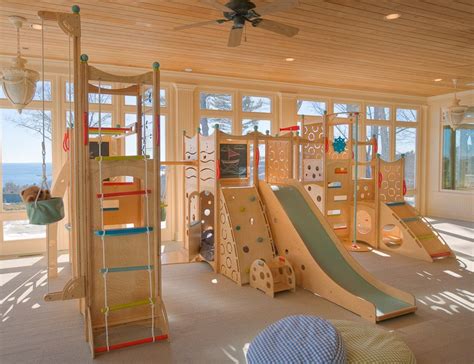 Awesome Indoor Playground From Cedarworks Rhapsody Series Indoor