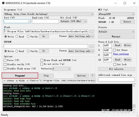 基于atmega 328p的arduino Uno Bootloader 烧写（atmega32u4也有补充） 知乎