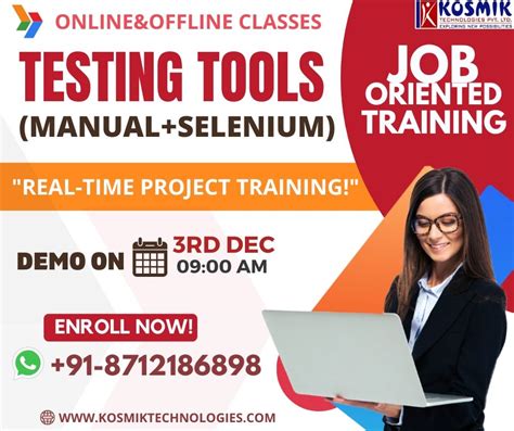 Kosmiktechnologies Pvt Ltd On Linkedin Seleniumtraining