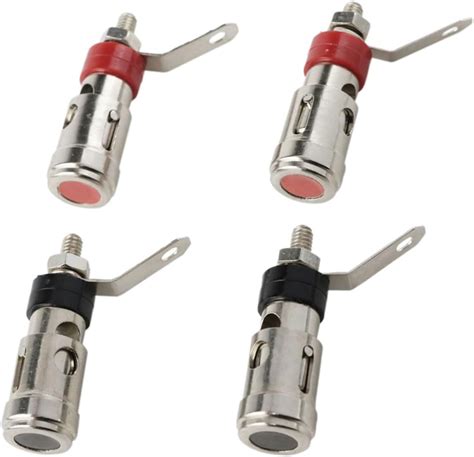 Mfingey Amplifier Terminal Connector Push Speaker Binding