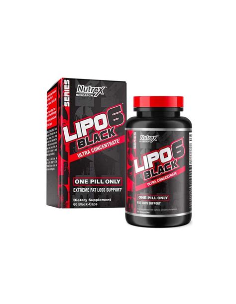 Lipo 6 Black Ultra Concentrate 60 caps - Nutrex