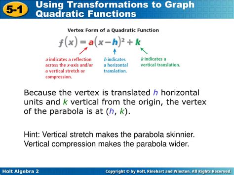 PPT 2 2 B Writing Equations In Vertex Form PowerPoint Presentation Free Download ID 2462620