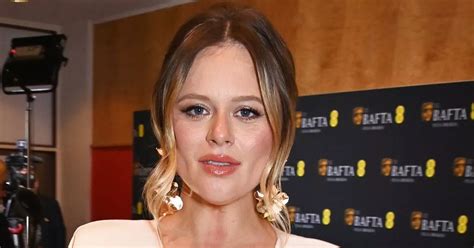 Emily Atack S Perfect Response As She S Scolded For Cradling Her Baby Bump Mirror Online