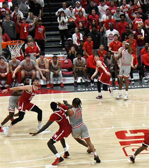 Ohio State Outlasts Nebraska In Double Overtime With 116 114 Victory