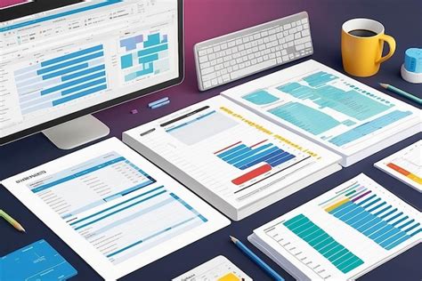 Spreadsheets Concept Illustration Premium Ai Generated Image