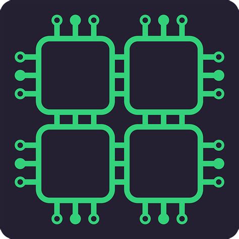 Download Processor Chip Electronics Royalty Free Vector Graphic