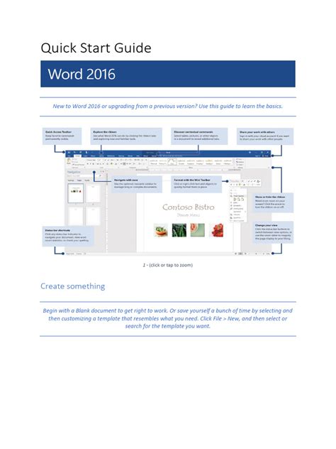 Ms Office Quickstart Word Pdf Share Point Cyberspace