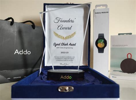 Founders Award Addo Dataanalytics Dataengineering Dataarchitecture Recognitionawards