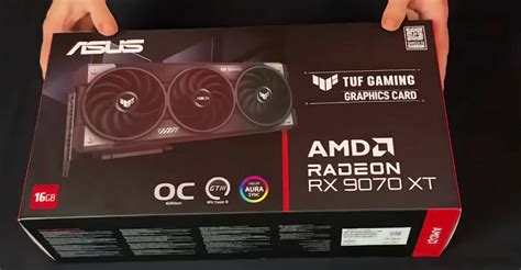 Asus Tuf Gaming Radeon Rx 9070 Xt Oc Unboxed In Ukraine Techpowerup