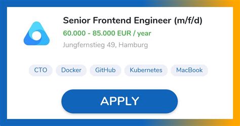 germantechjobs on linkedin remote senior frontend engineer m f d