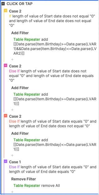 axure tutorial date filtering repeater advanced tutorial axureboutique