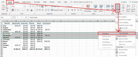 Hiding Columns And Rows In Excel Office Watch