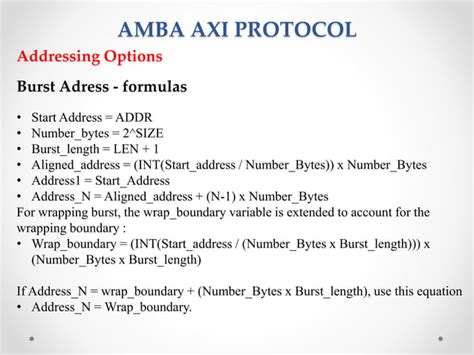 Amba Axi 29 32015 Pptx Computer Networking Computing