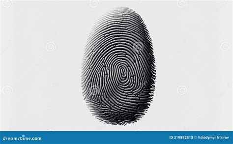 Fingerprint Identity Recognition Scan Scanner Scanning Solid Icon Infographics 5 Steps