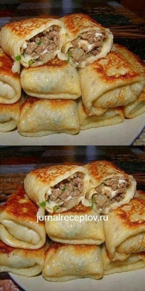 Начинки для блинчиков Еда Вкусная еда Рецепты еды