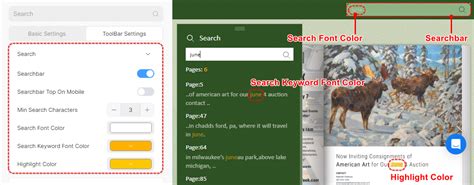 Toolbar Settings Of Flipbooks FlipHTML