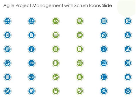 Agile Project Management With Scrum Icons Slide Ppt Icons