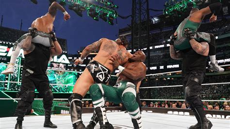 Bobby Lashley And The Street Profits Vs Final Testament — Six Man Tag