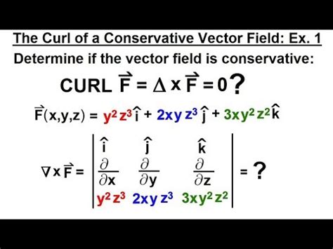 Calculus Divergence And Curl Of The Curl Of A Conservative