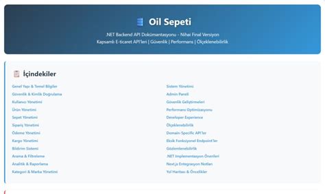 Dotnet Webapi Eticaret Backenddevelopment Apitasarımı Güvenlik Performans