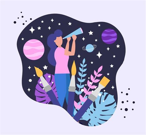 The Concept Of Generating Ideas And Inspiration 22333915 Vector Art At Vecteezy