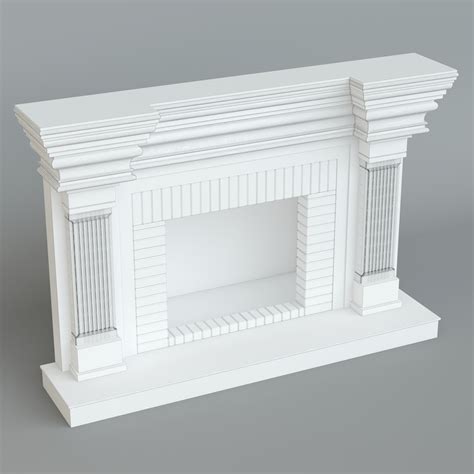 Classical Fireplace 3d Max Classical Fireplace 3d Max
