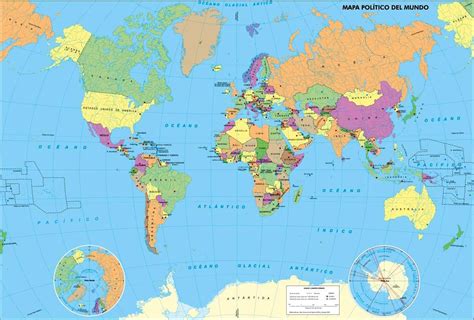 Mapa Mundi Imprimir Mapa Mundi Politico Para Imprimir ~ Imagens Para