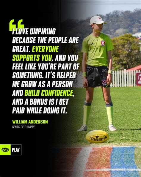 Aflq Meet Our 2025 Umpires Association Umpire Of The Year As A