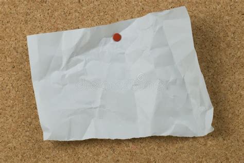 Crumpled Note Pad Stock Image Image Of Copy Crumpled 4544837