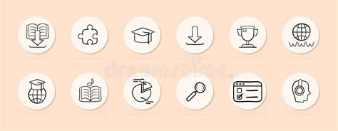 Online Learning Icon E Learning Virtual Education Distance Learning