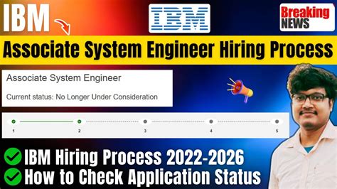 🔥ibm Associate System Engineer Hiring Process 2022 2026 Check Application Status Coding