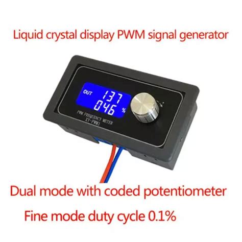 PWM SIGNAL GENERATOR Module Adjustable Frequency Square Wave Generator PicClick AU