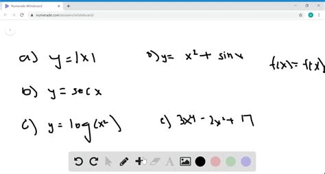 Solved Using Both Calculus And Non Calculus Methods Identify Which Of