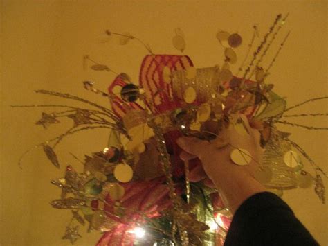 Kristen S Creations How To Make A Tree Topper Bow Tutorial Christmas Tree Topper Bow